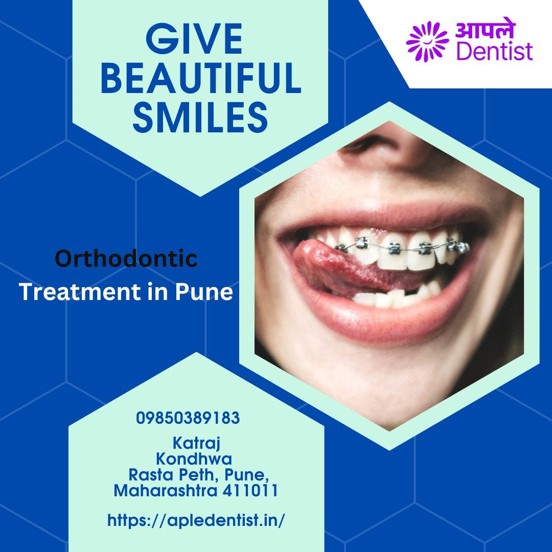 Perfecting Smiles: Orthodontic Treatment in Pune | Aple Dentist | by Nishidora | Nov, 2023 | Medium