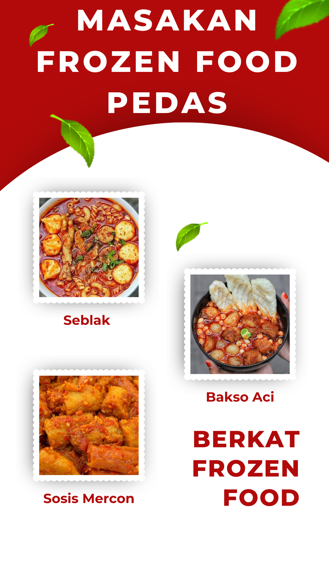 Masakan Frozen Food Pedas - Grosirfrozenfoodmix - Medium