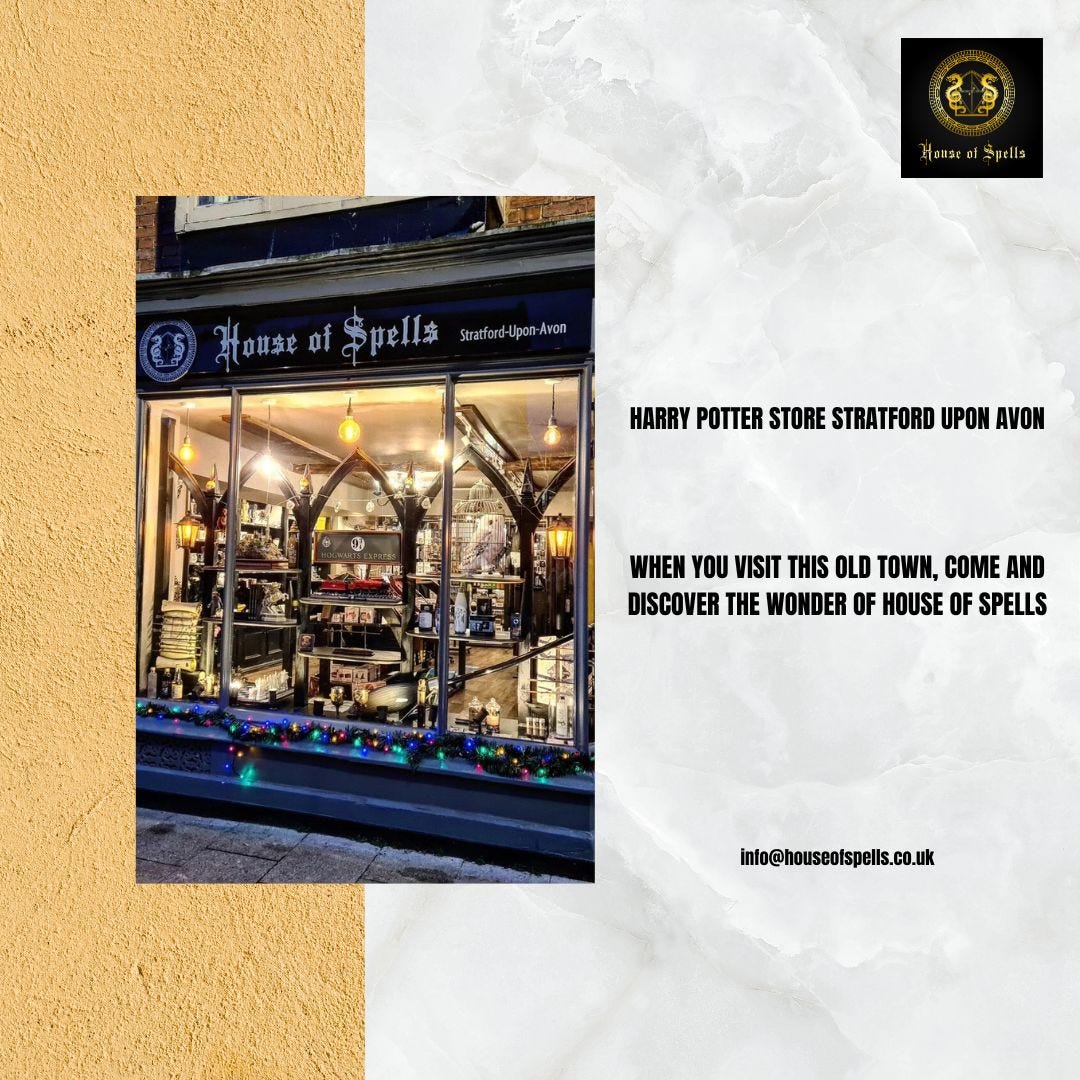 Harry Potter Store Stratford Upon Avon | House of Spells ...