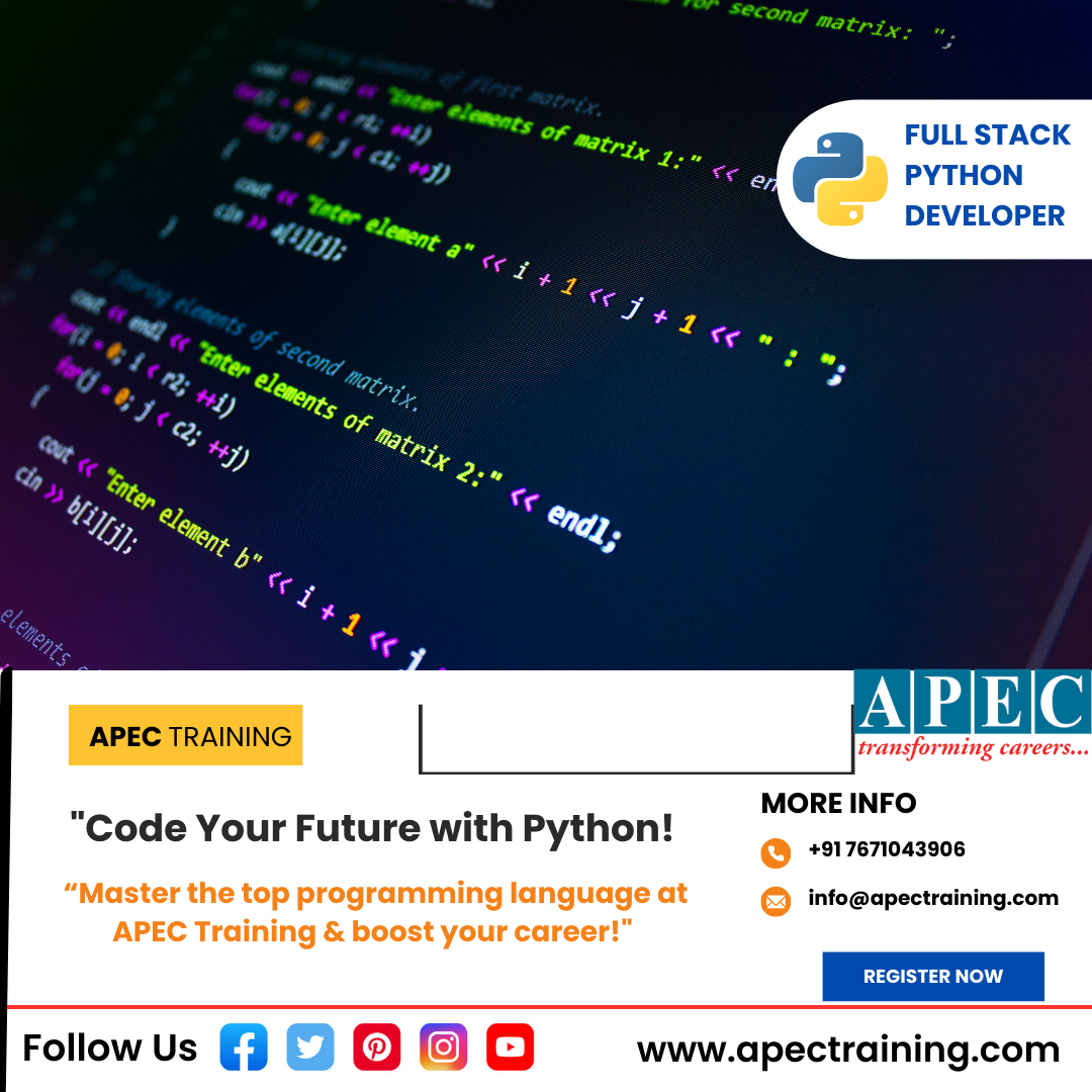 Python course In Hyderabad. Python course In Hyderabad | by David Marlin | Mar, 2025 | Medium