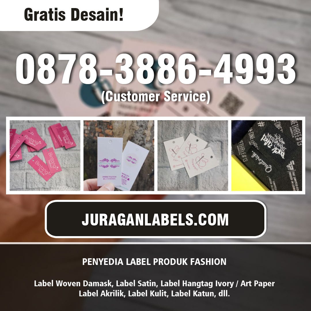 HUB. 087838864993 Cetak Label Citeureup Bogor | by Labelkertastagbaju ...