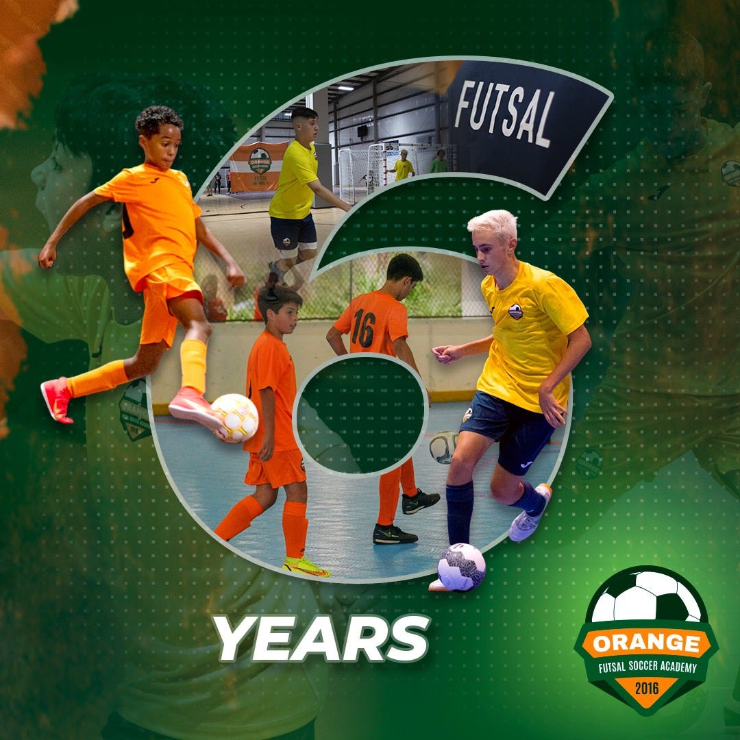 6 years of Orange Futsal Academy. 6 years of Orange Futsal Soccer… | by ...