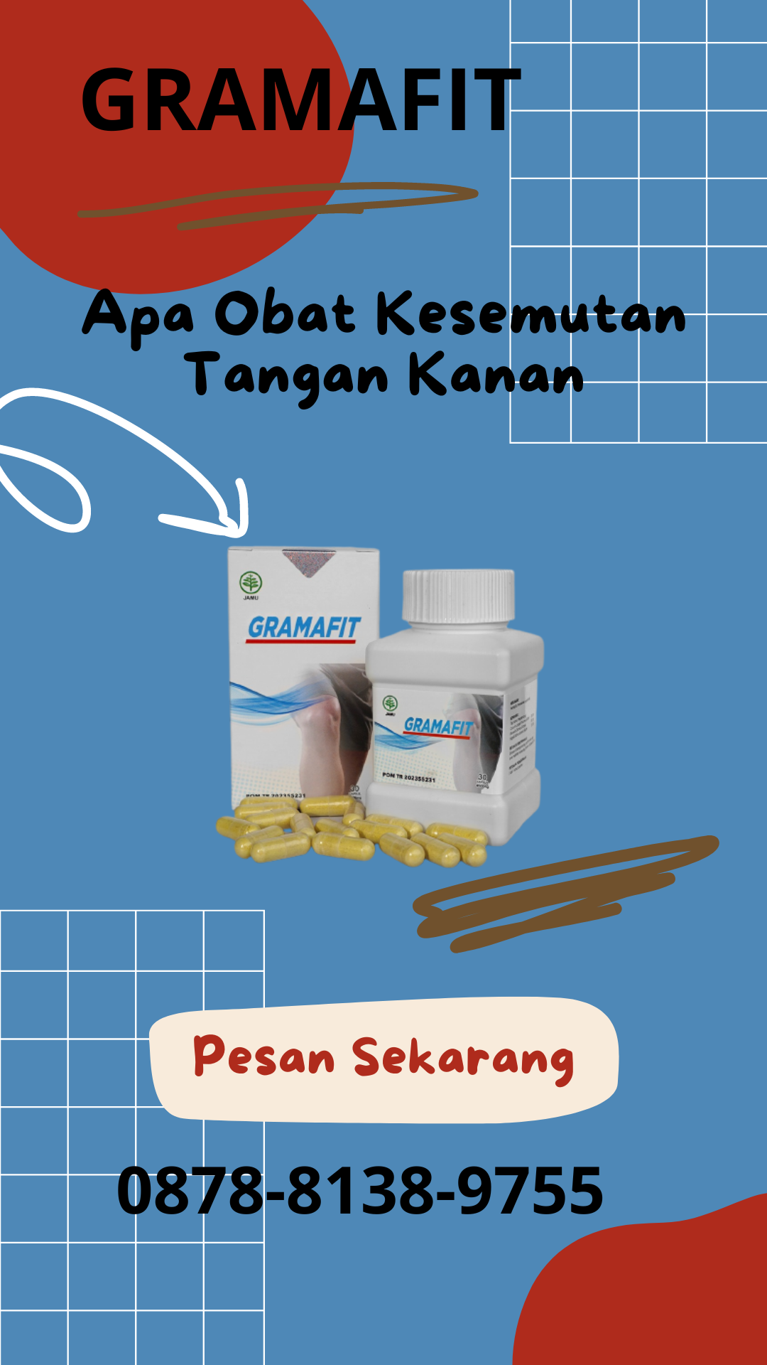 Apa Obat Kesemutan Tangan Kanan - Gramafit Obat Alami - Medium