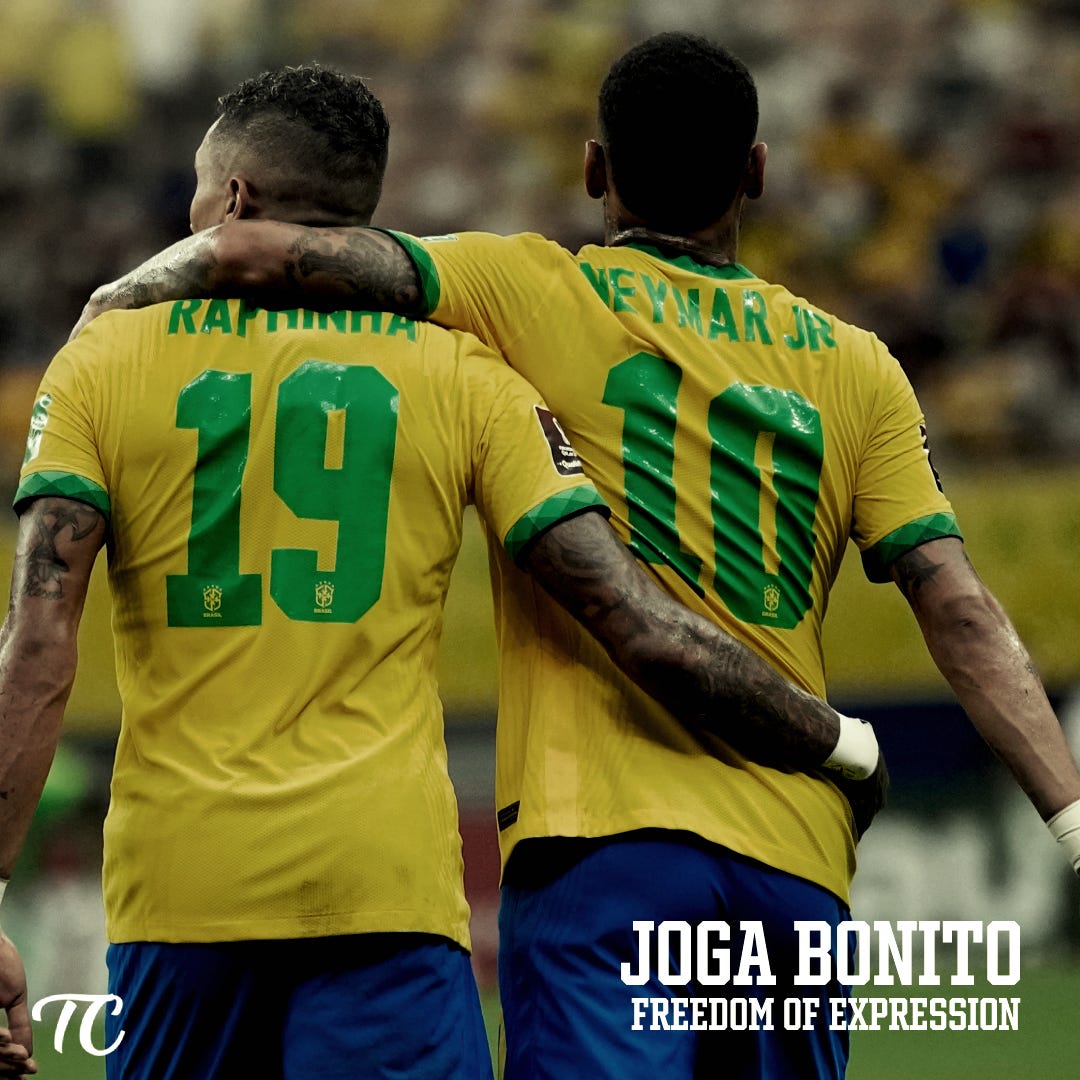 Joga Bonito.. The beautiful game. The iconic words… | by Tempo Control ...