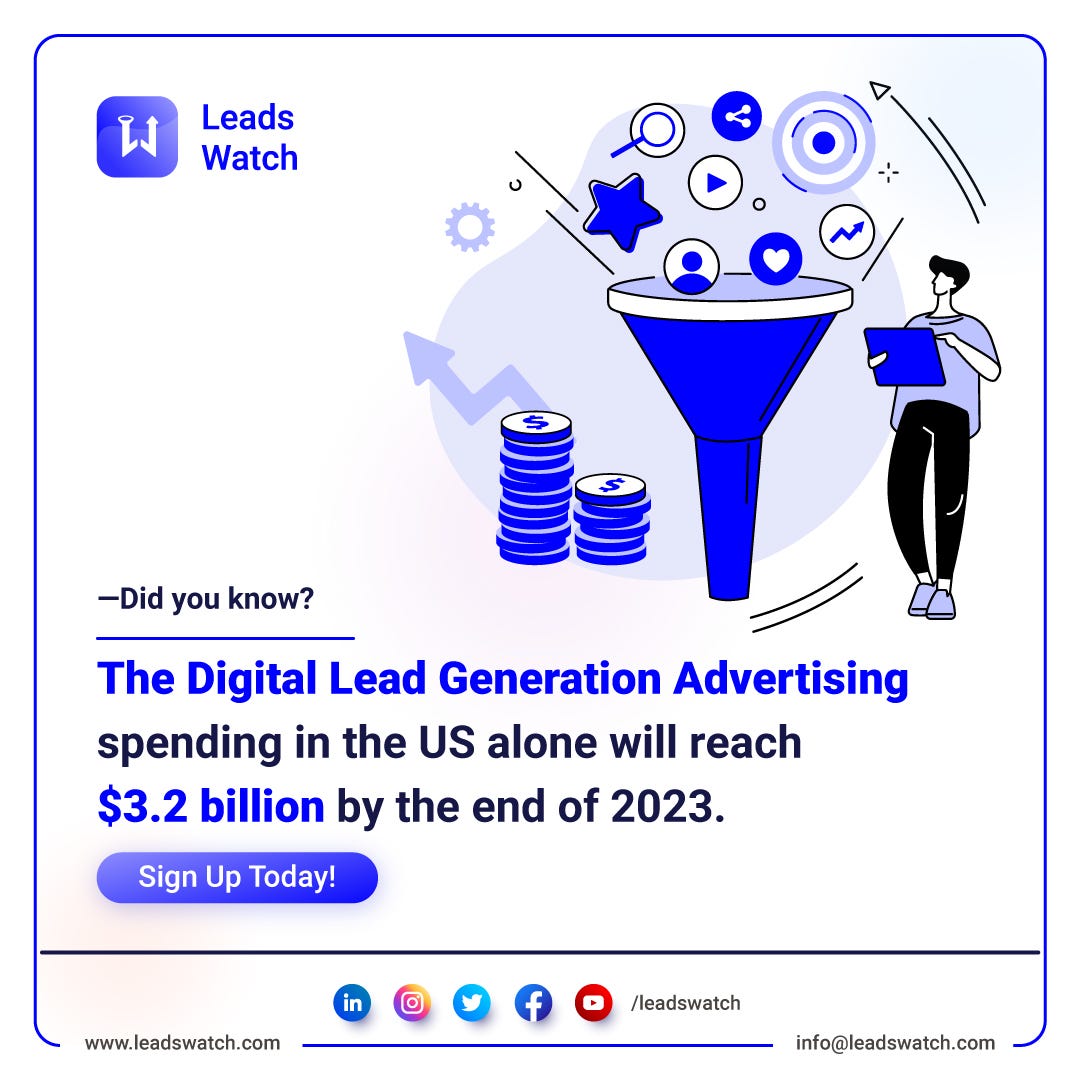 The Digital Lead Generation Advertising - Leads Watch - Medium