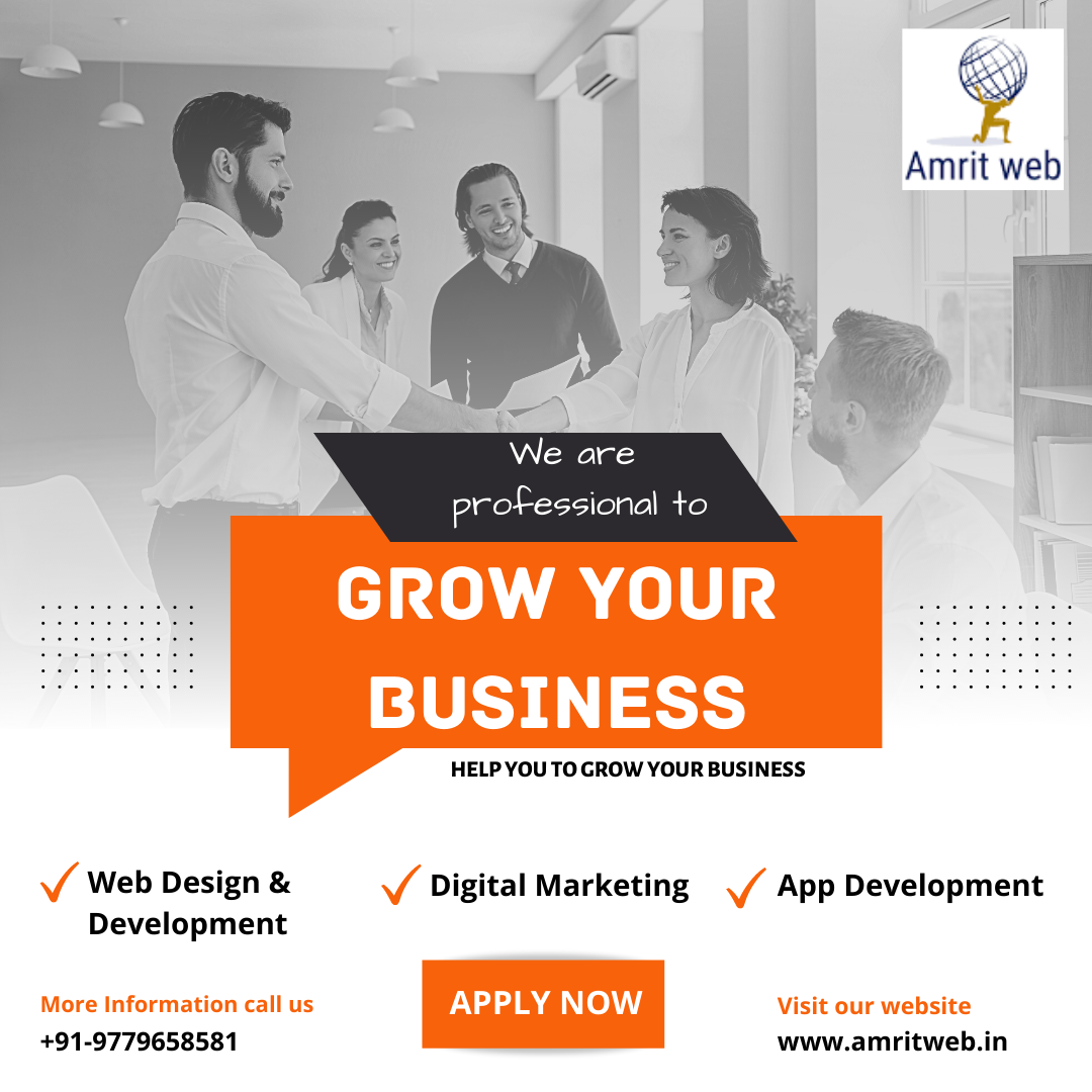 Best Web Development Agency In Mohali : Amrit web - Amritweb Seo - Medium