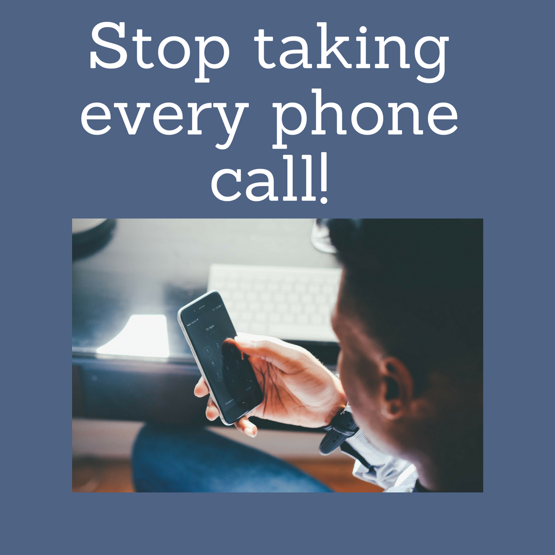 Stop Taking Every Phone Call. Struggling to make time? | by Nabanita ...