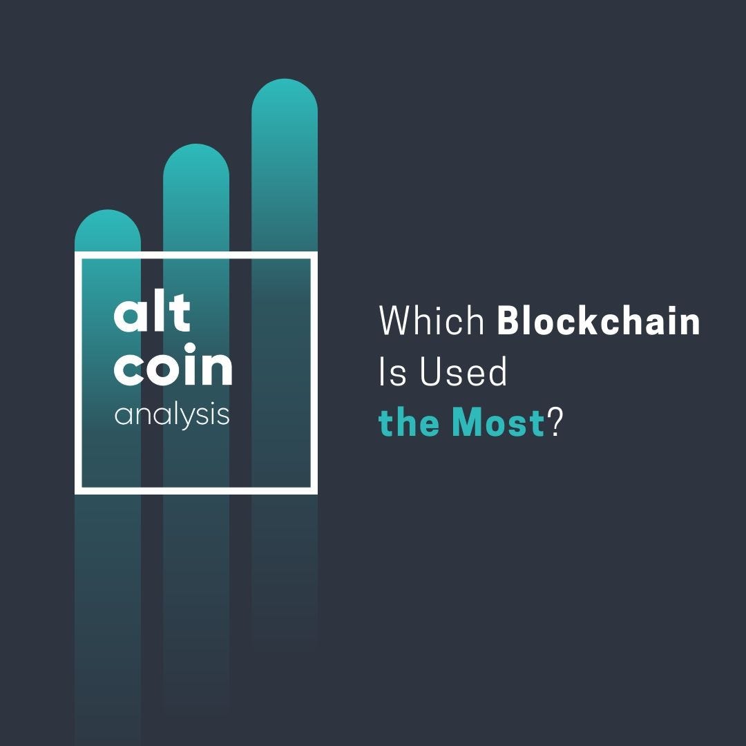 Altcoin Analysis: Which Blockchain Is Used the Most? | by Marko Vidrih ...