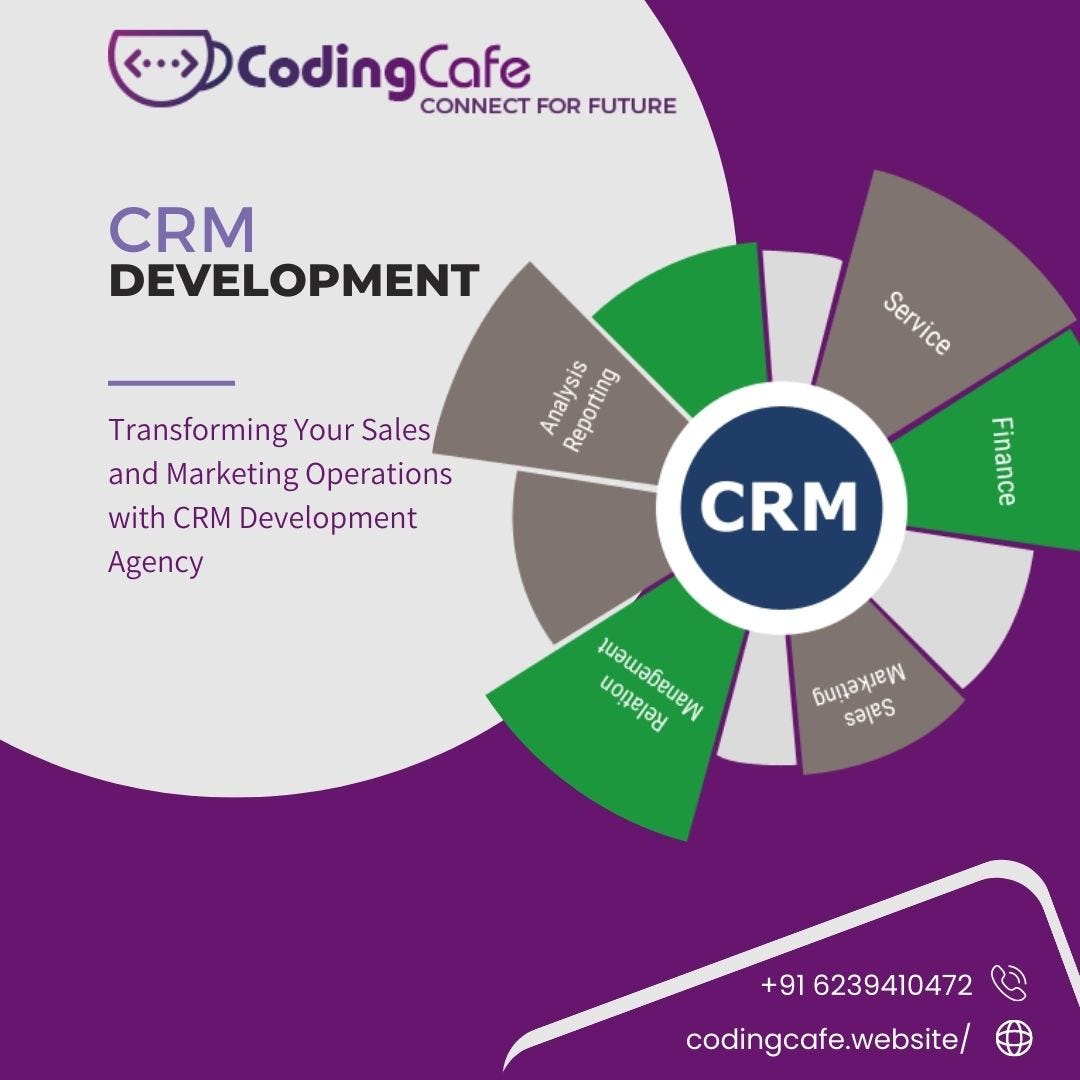Transforming Your Sales and Marketing Operations with Codingcafe’s CRM Development Agency | by ...