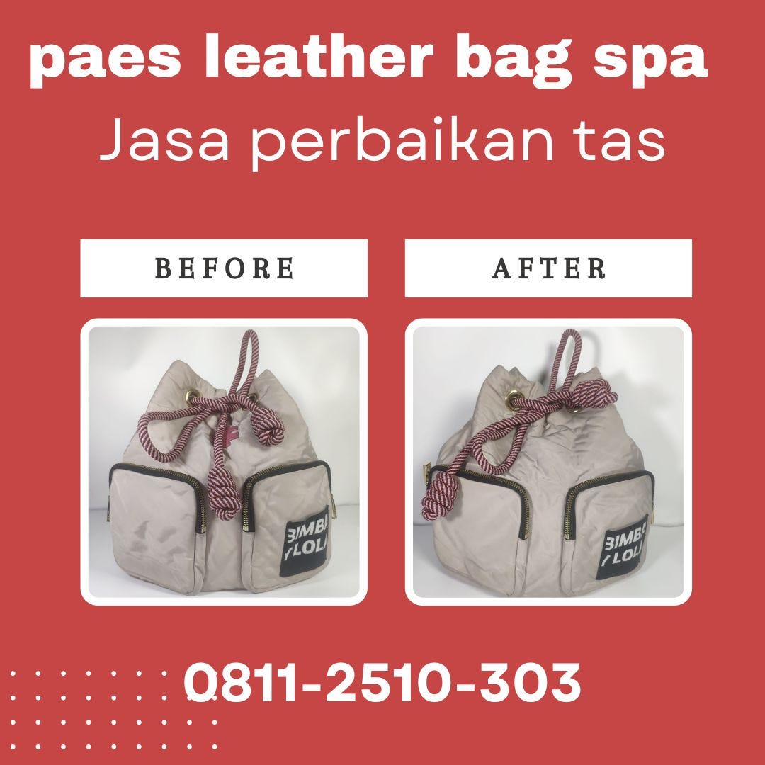 tempat cuci tas kulit jakarta selatan - Mdbyselvana - Medium