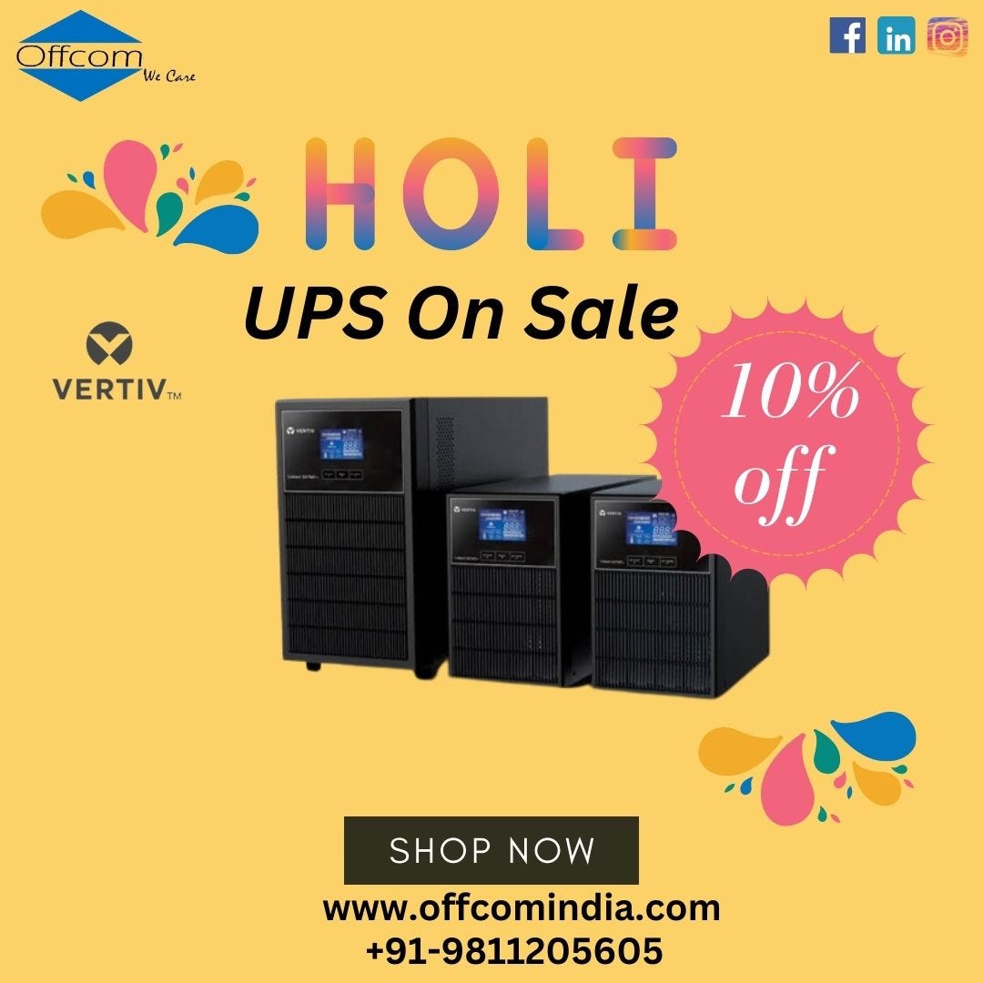 Special Holi discount available on UPS! 9811205605 - Thea-energy - Medium