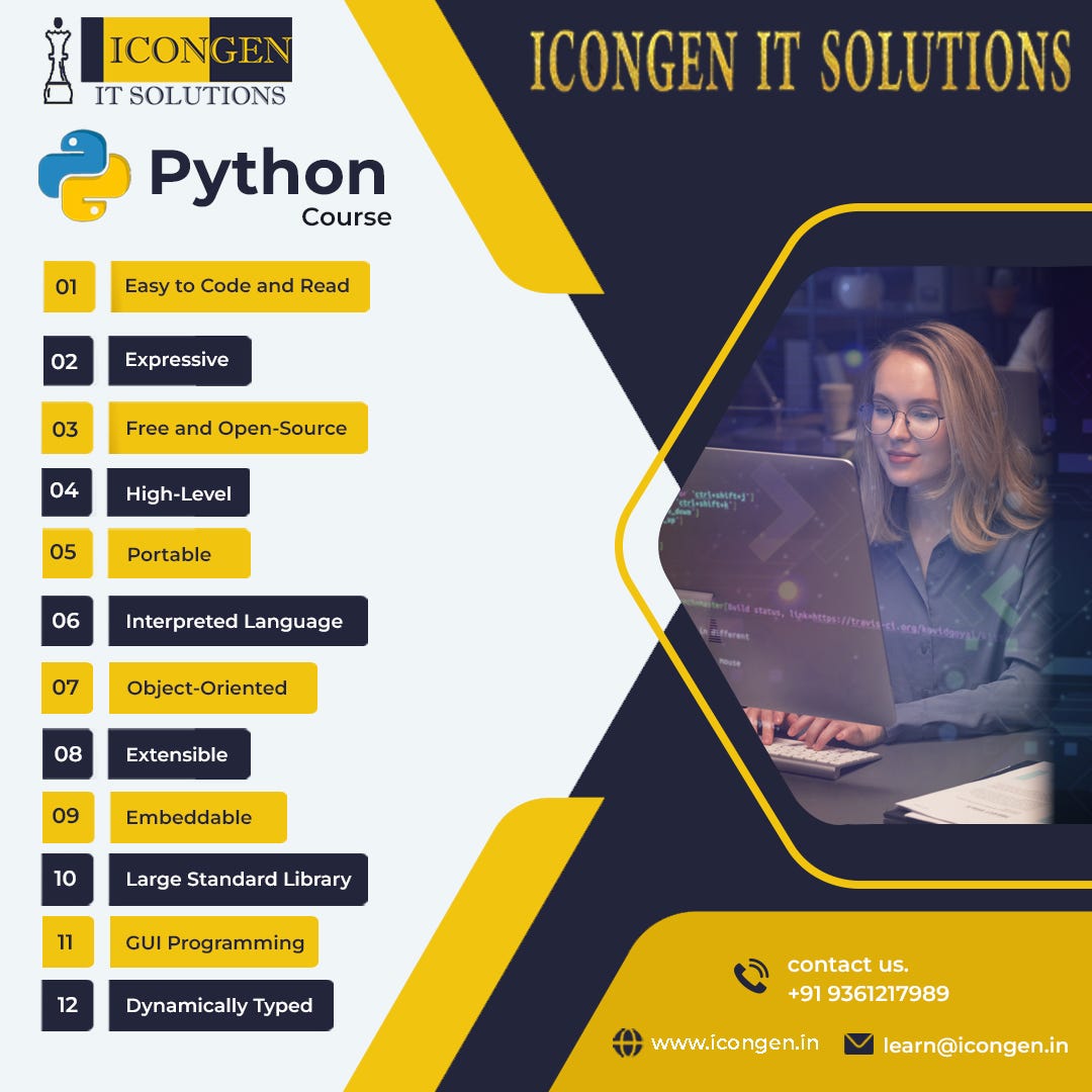 ython🐍 Master Python at iconGen IT Solutions! 🚀 - Icongen - Medium