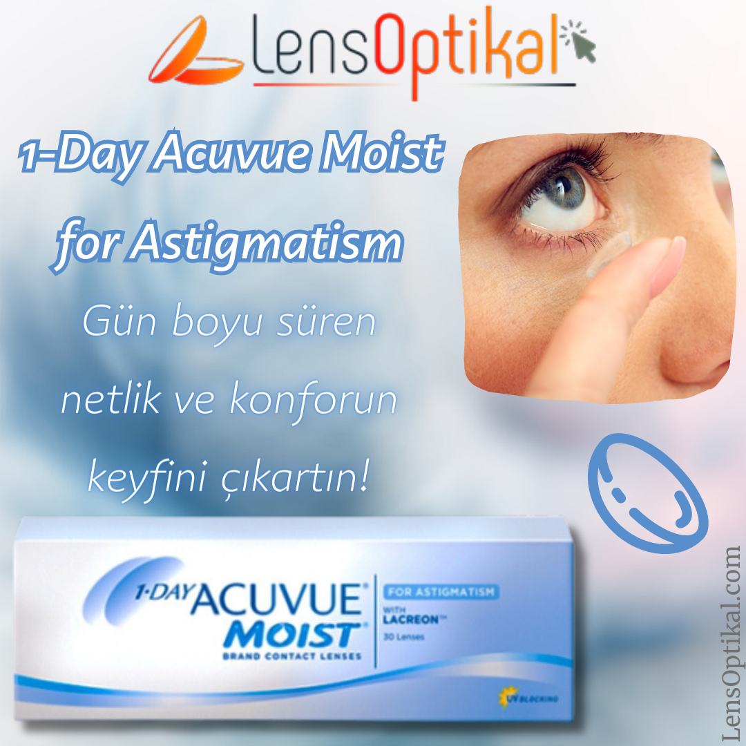 1-Day Acuvue Moist for Astigmatism - Lens Optikal - Medium