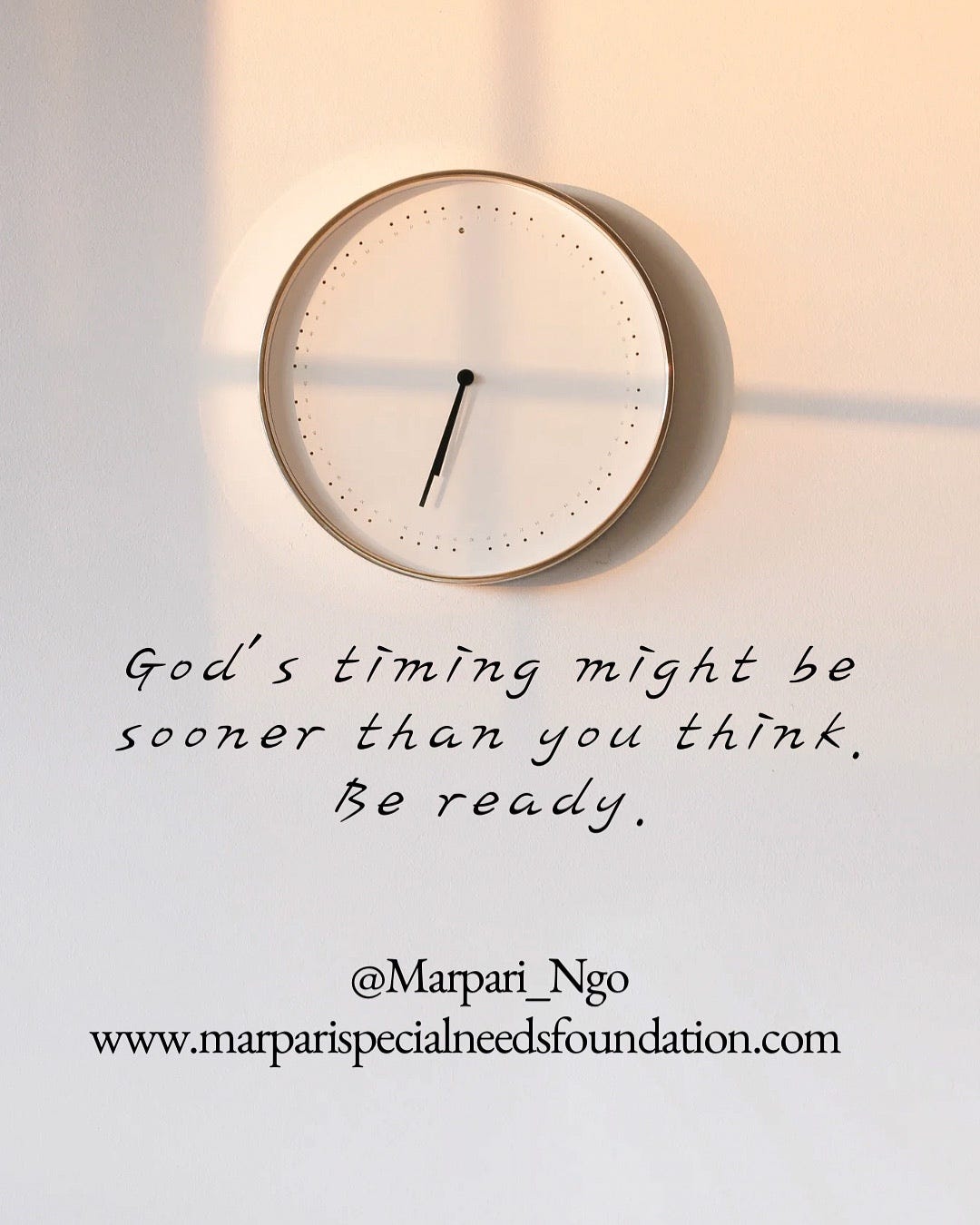 Be ready - Marpari Special Needs Foundation - Medium