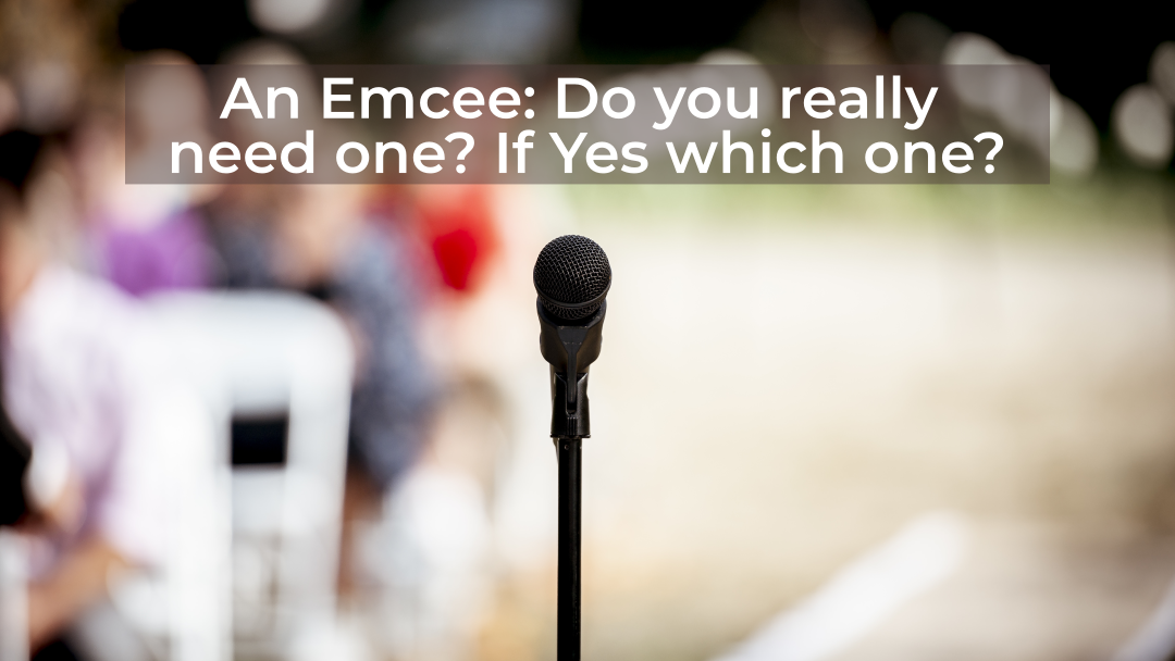 An Emcee: Do you really need one? If Yes which one? | by Eventspedia ...