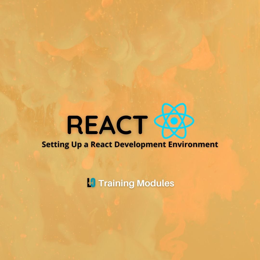 Setting Up a React Development Environment | by Zach Landis | Dec, 2023 | Medium