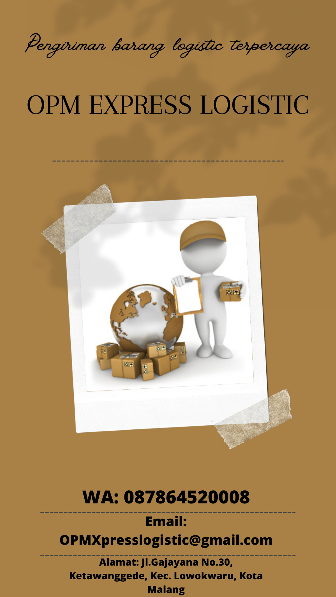 OPM Express Logistik Adalah salah satu perusahaan yang bergerak di bidang logistik atau ...