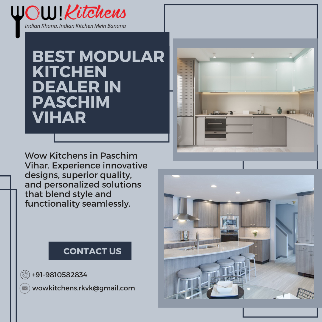 Best Modular Kitchen Dealer In Paschim Vihar - Wowkitchens - Medium