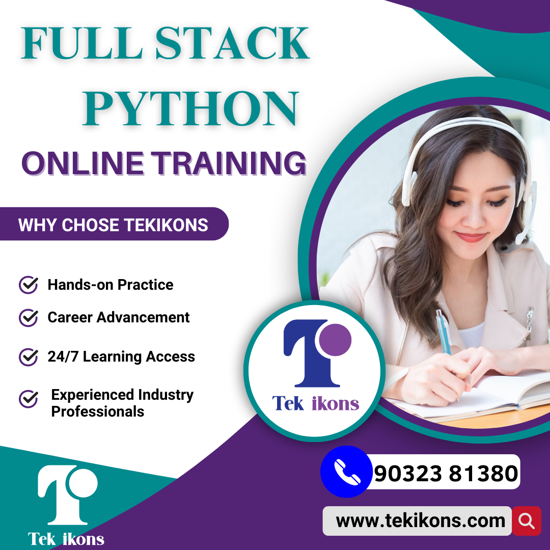 Best Full Stack Python Online Training Institute In Hyderabad | Tek Ions | by Tek Ikons Academy ...