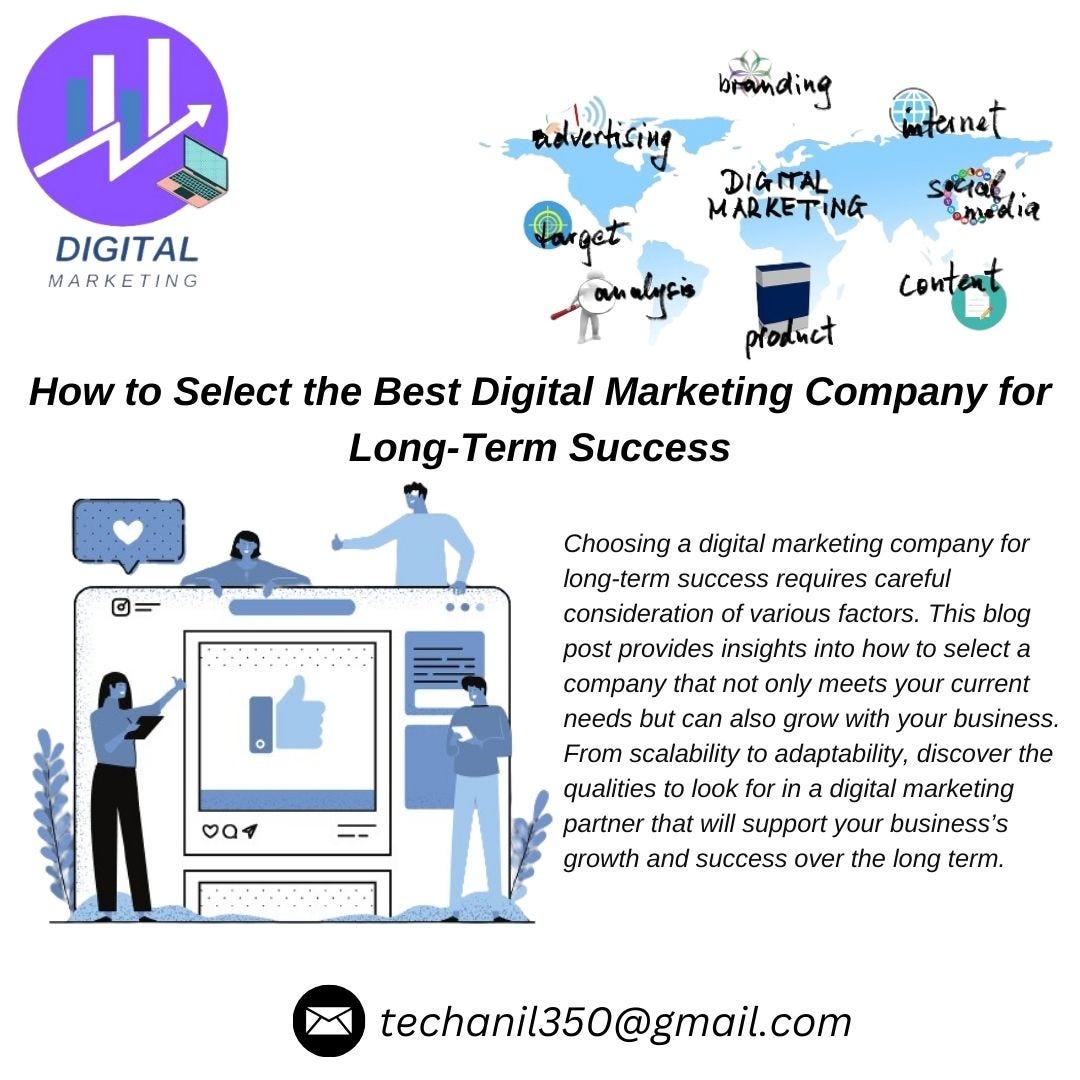 How to Select the Best Digital Marketing Company for Long-Term Success ...