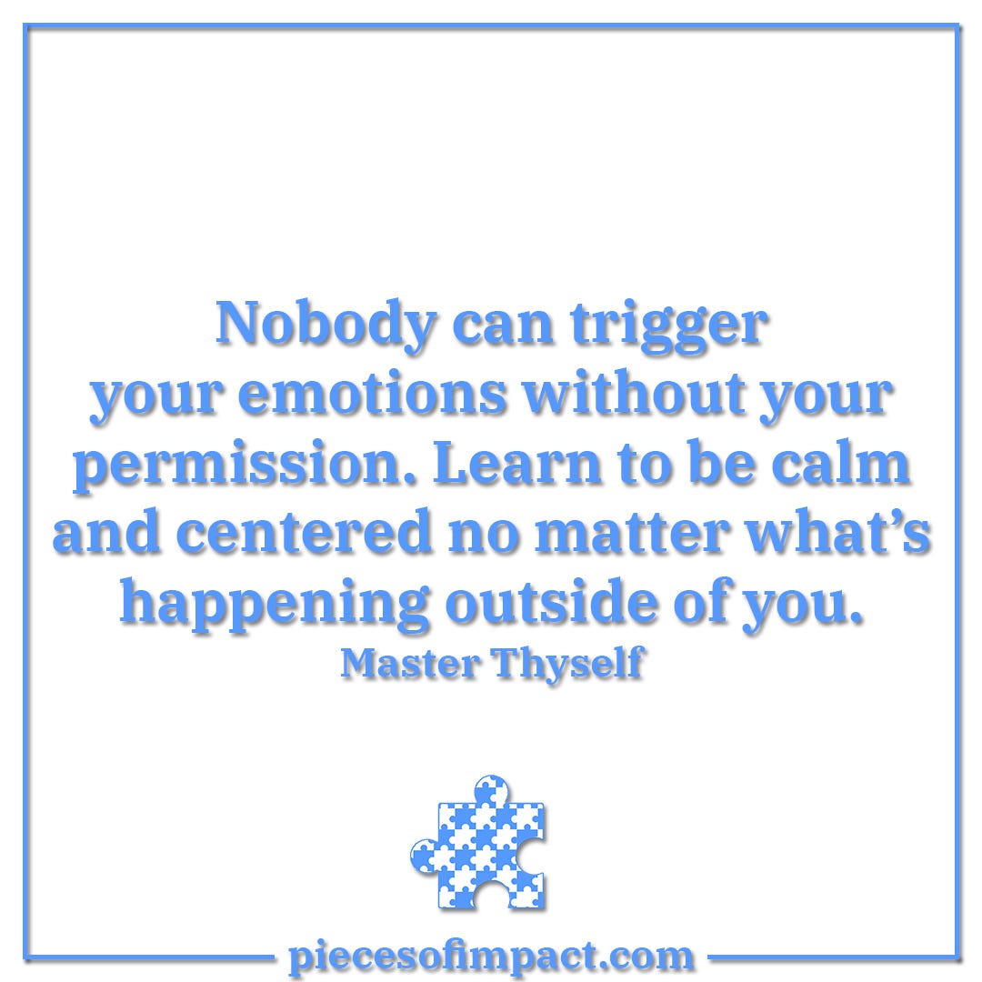 #pieceofimpact by Master Thyself. An introduction to Master Thyself and ...