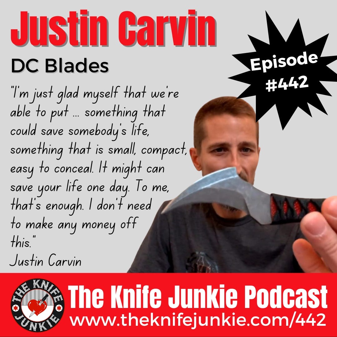 From YouTube Reviewer to Knife Maker: Justin Carvin’s Evolution with DC ...