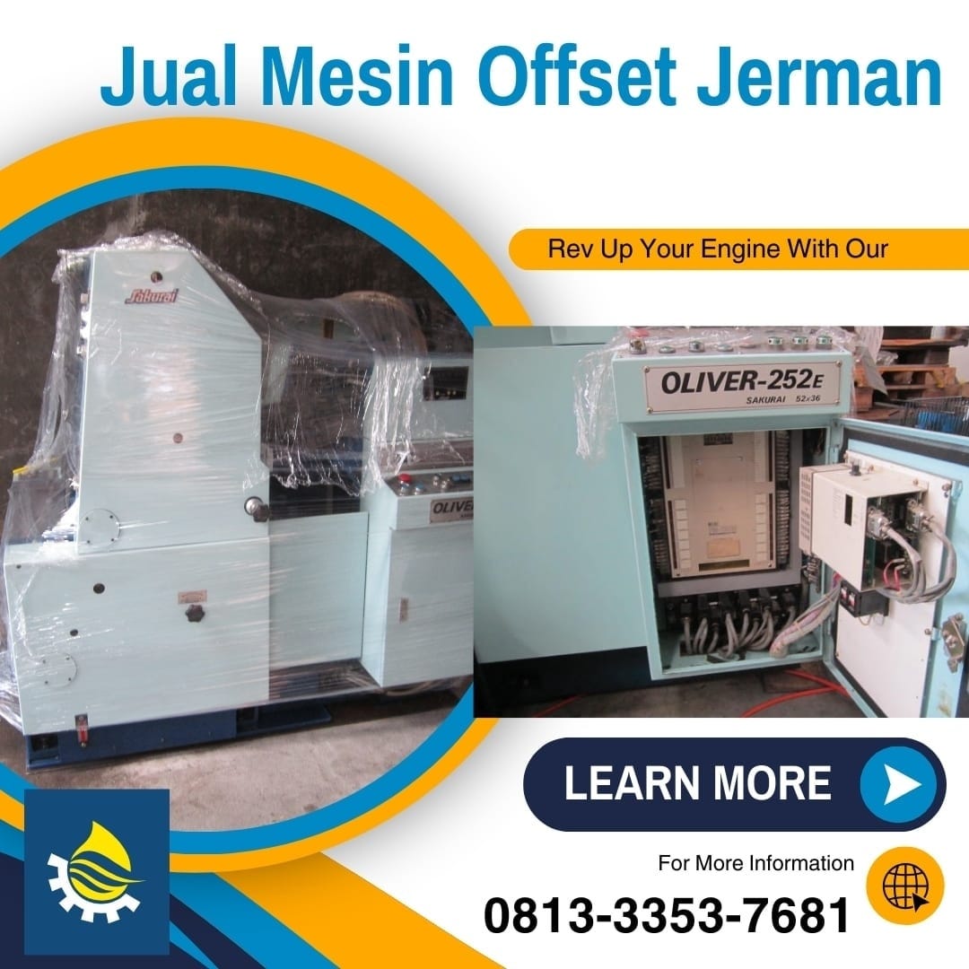 Jual Beli Mesin Offset BERKUALITAS Telp/WA : 0813-3353-7681 Jual Beli ...
