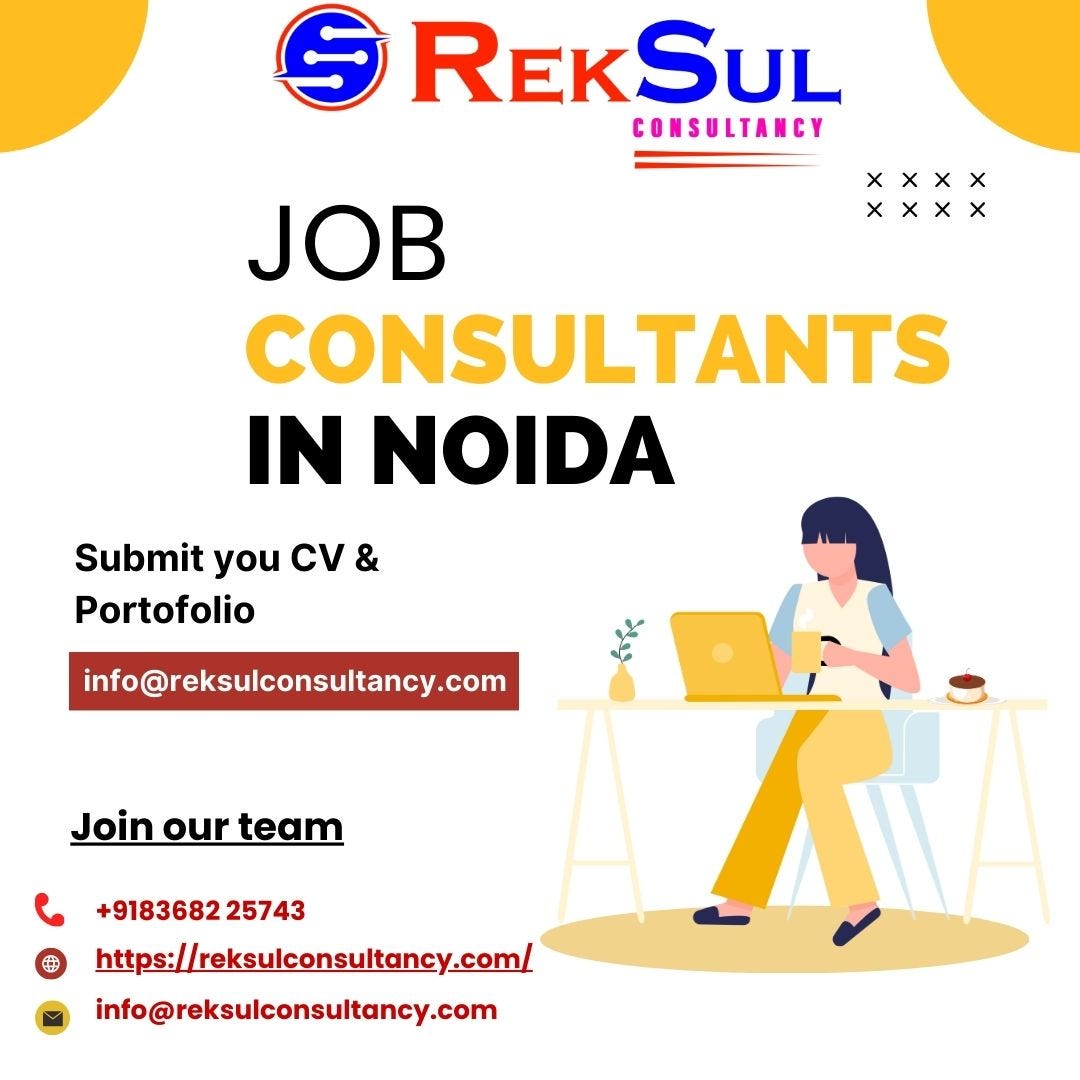 Job Consultants In Noida - Jamesashnerusa - Medium