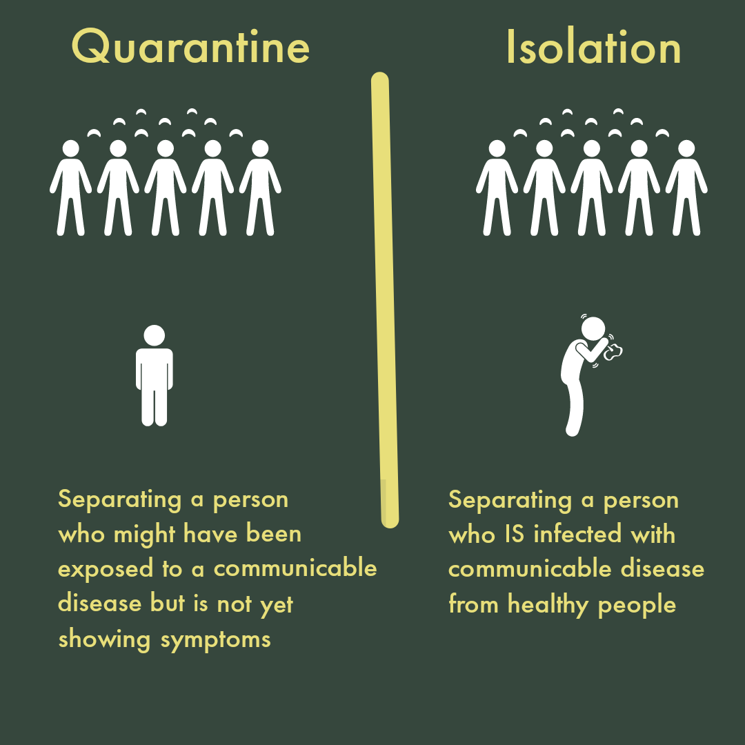 What is the difference between Quarantine and Isolation? | by ...