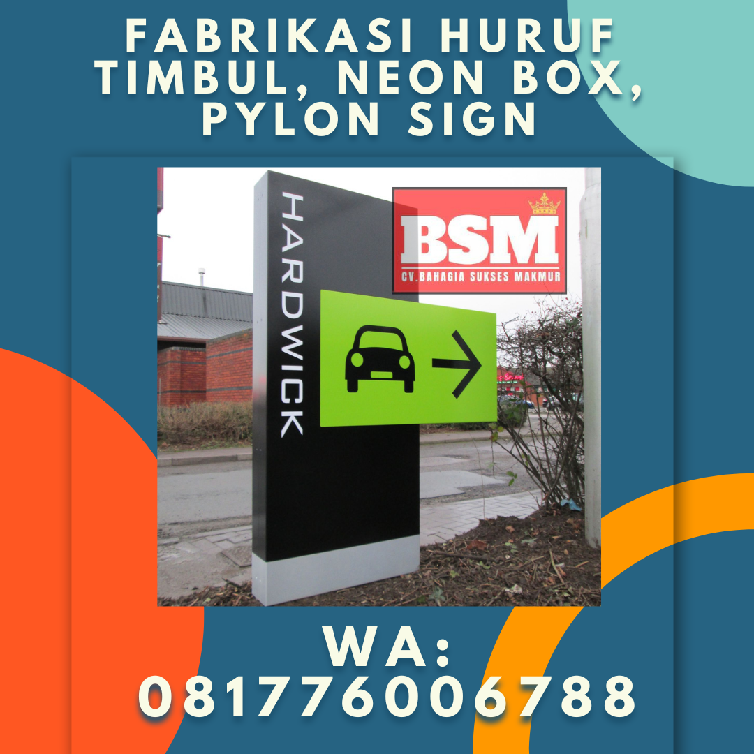 FABRIKASI PYLON SIGN PT. BANK NEGARA INDONESIA, Tbk (PT. BNI) | by ...