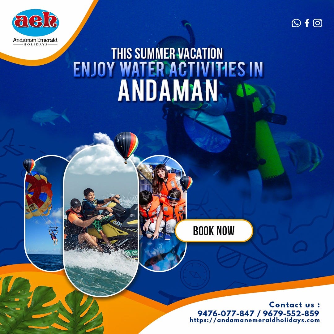 Dive into adventure with Andaman Emerald Holidays! Explore the ...