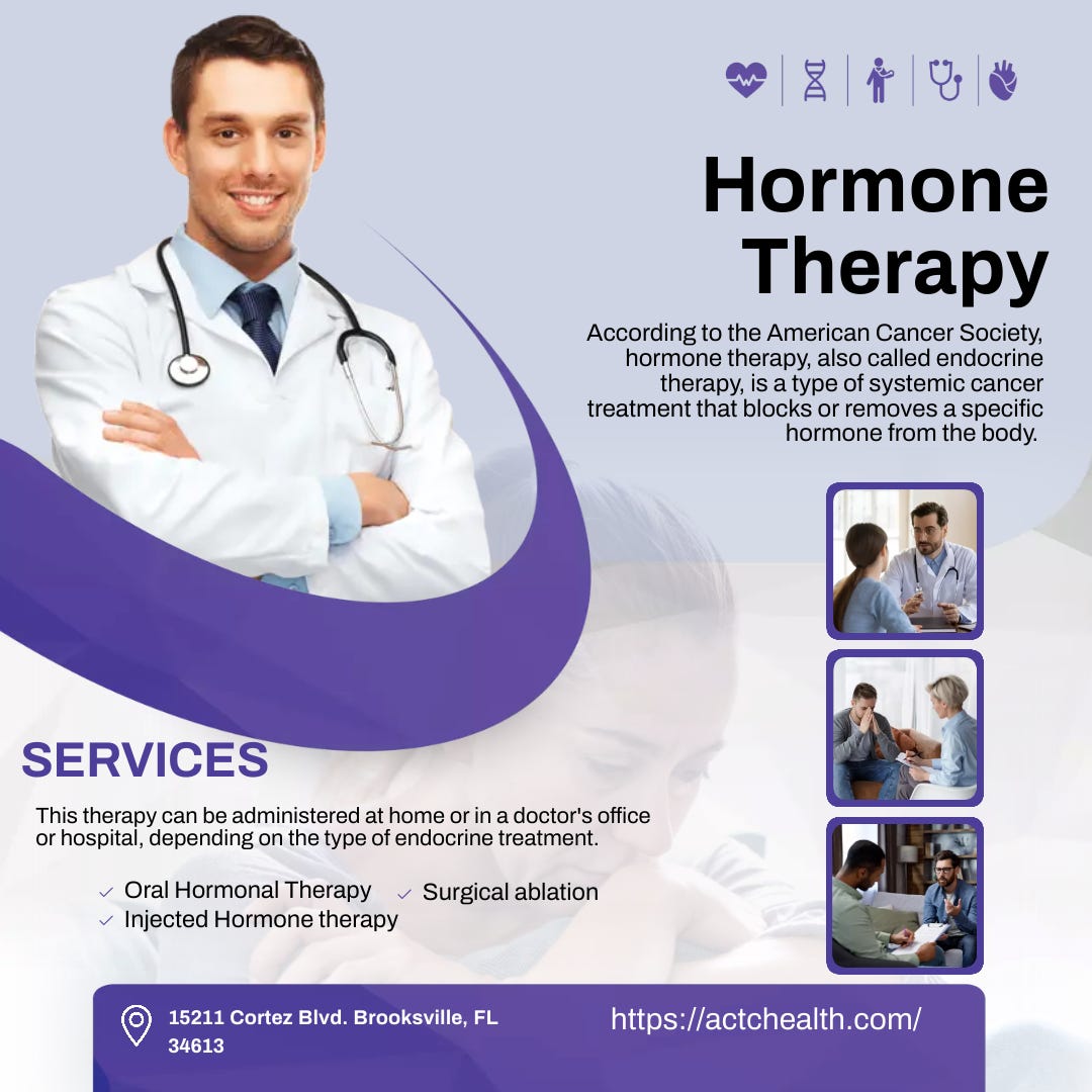 The Best Hormone Therapy in Brooksville, Florida | ACTC Health - ACTC ...