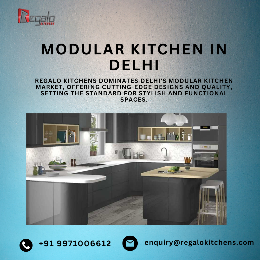 Modular Kitchen In Delhi - Regalokitchens2915 - Medium