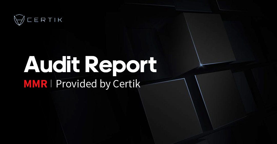 MMR Finance Smart Contract Audit Report | by MMR-global | Medium