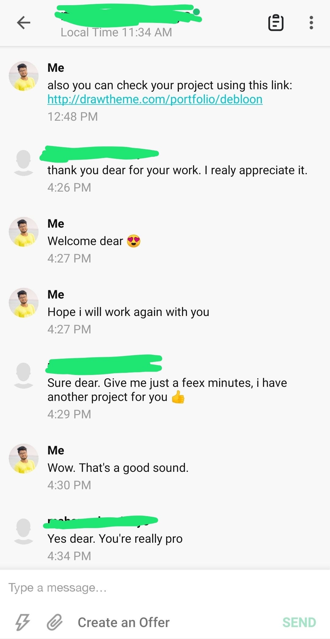 What my clients say about me 👉. Hire me for your #static web design or ...