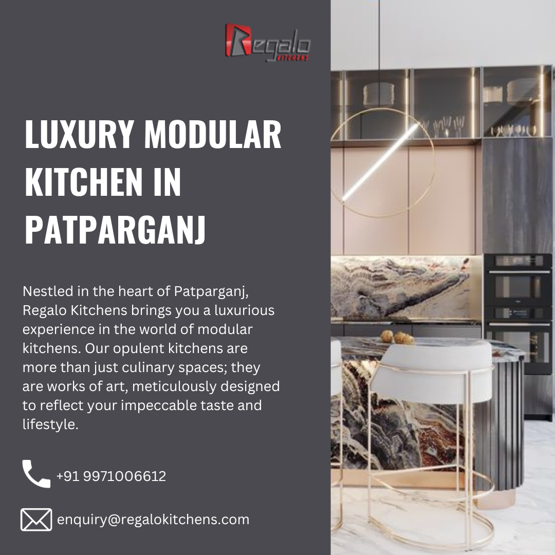 Luxury Modular Kitchen in Patparganj - Regalokitchens2915 - Medium