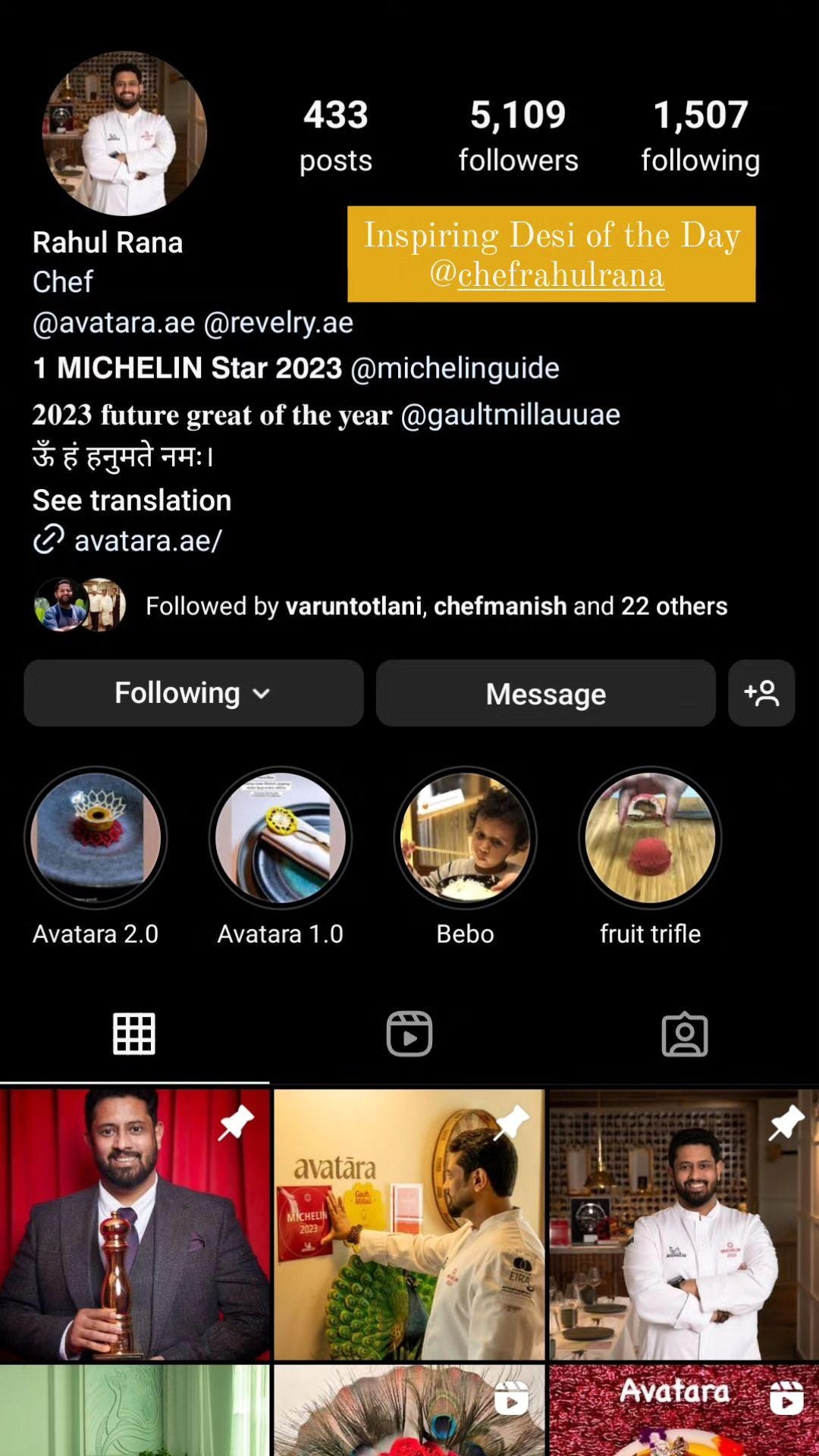 Chef Rahul Rana: Inspiring Desi of the Day - Zeeshan Zaidi - Medium