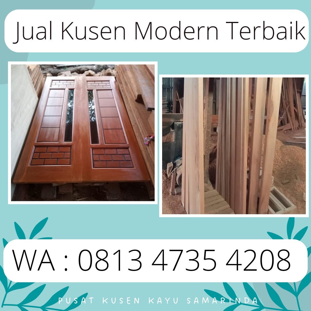 Jual Kusen Modern Terbaik - Pusat kusen kayu samarinda - Medium