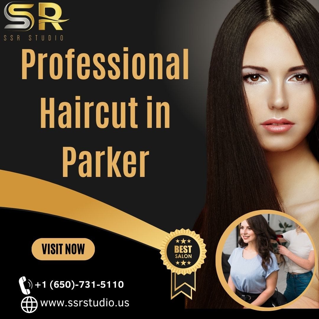 Professional haircut in Parker - SSR Studio - Medium