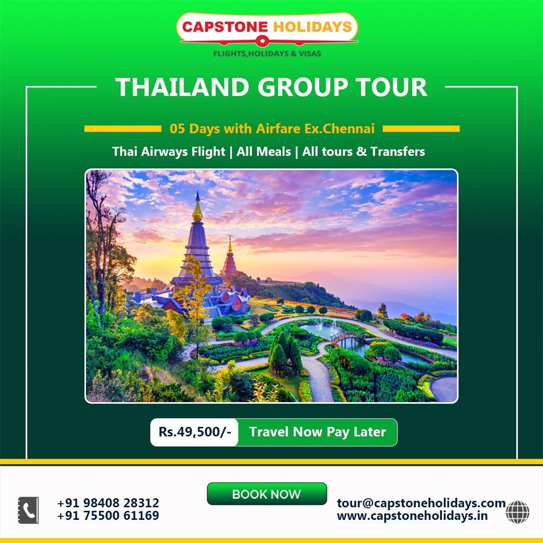 Thailand Bliss- All-Inclusive Tour Package for Your Dream Vacation | by ...