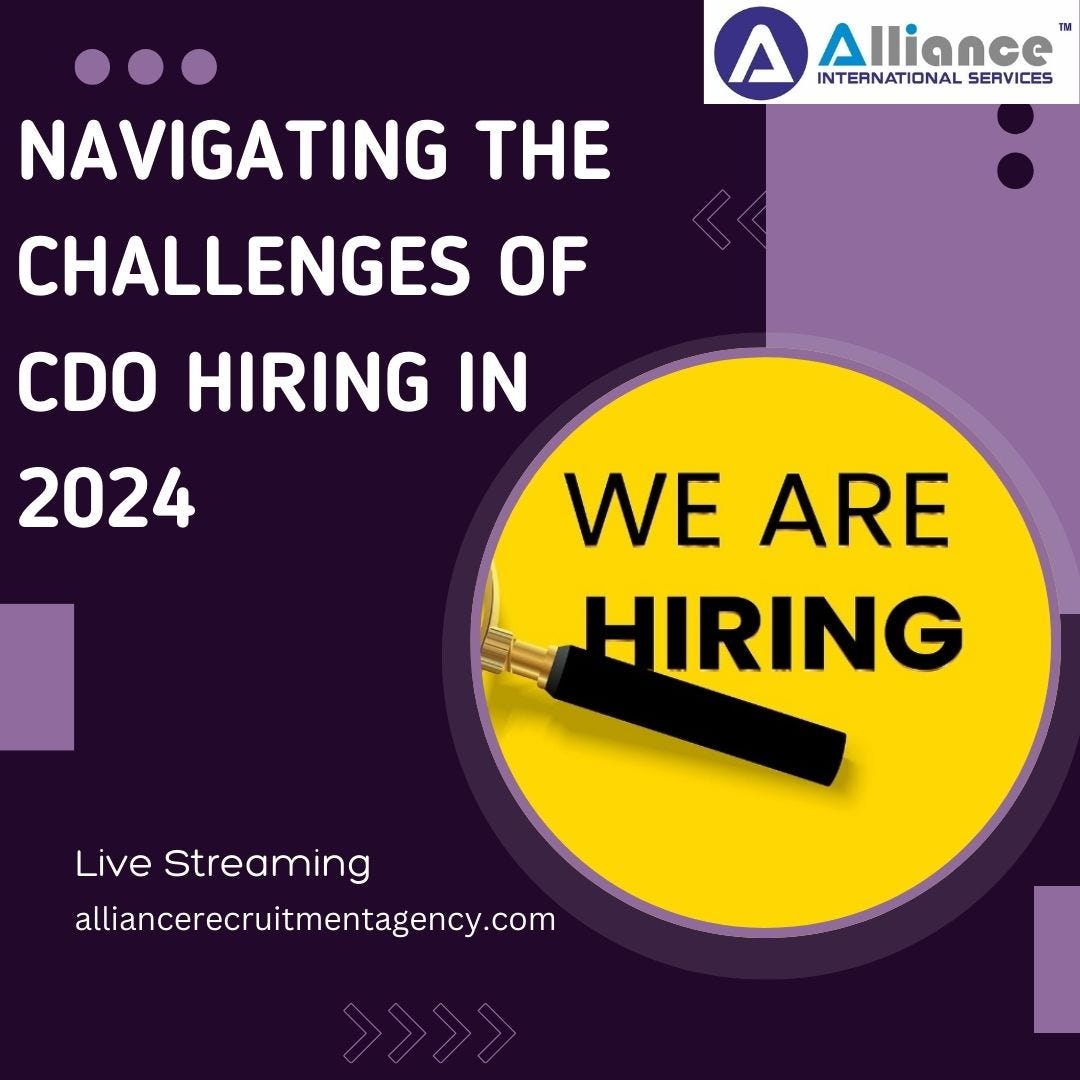 Navigating the Challenges of CDO Hiring in 2025 | by Alliance Recruitment Agency | Medium