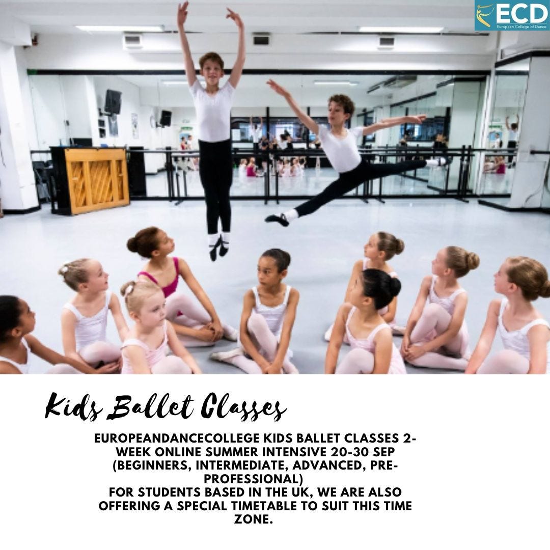 Kids Ballet Classes - Europeandance College - Medium