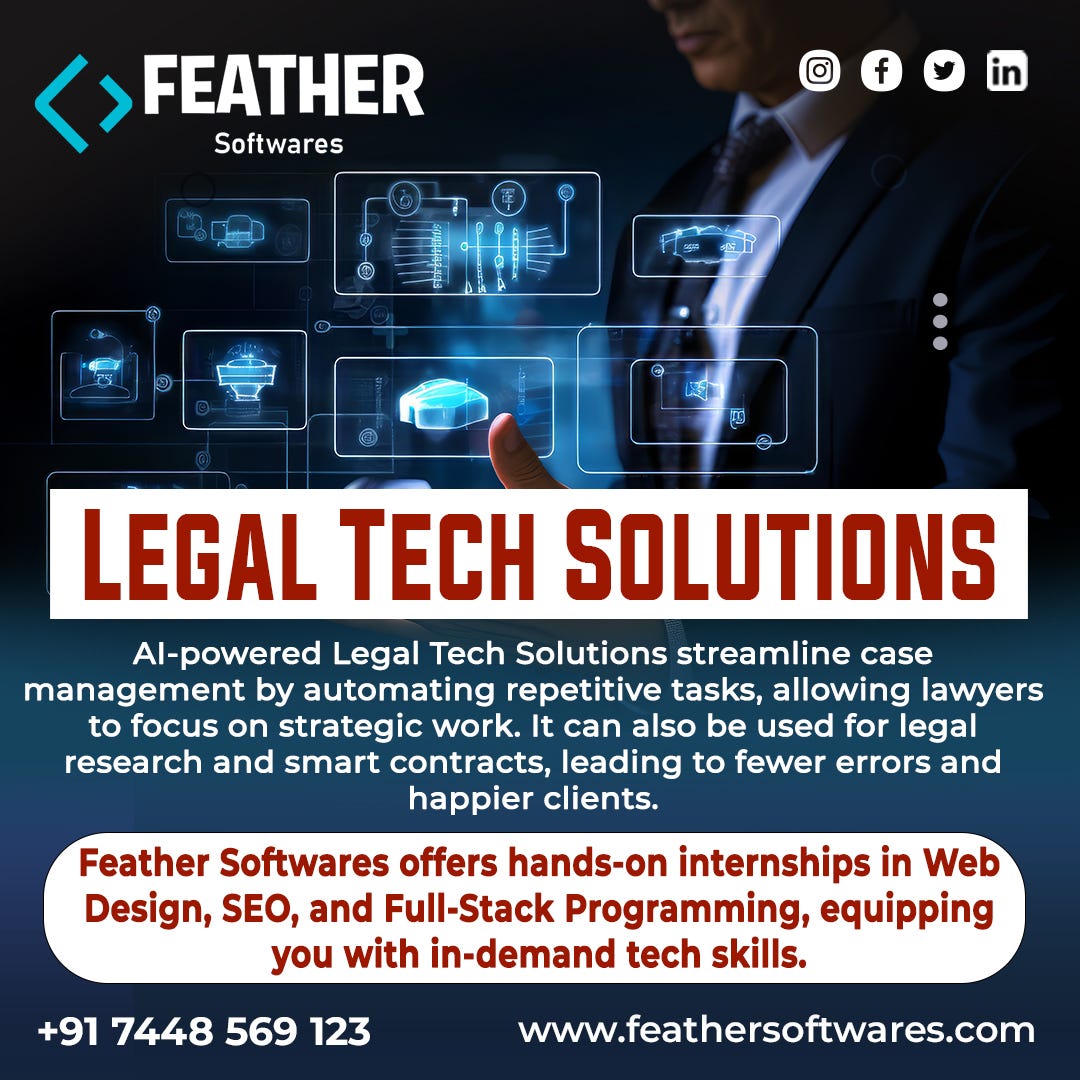 Legal Tech Solutions - Anishfeather - Medium