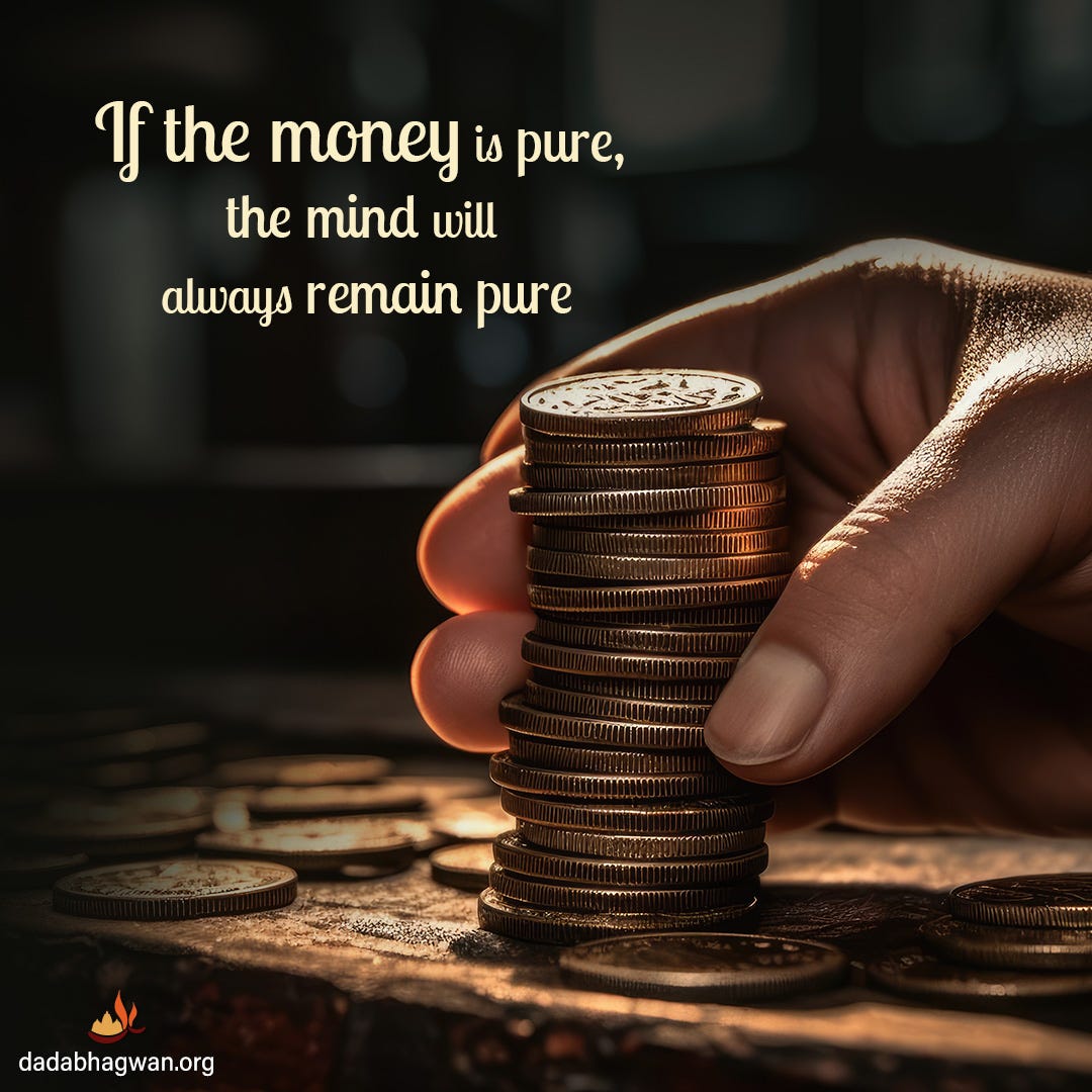 Is it appropriate to run behind money or success? | Dada Bhagwan Foundation