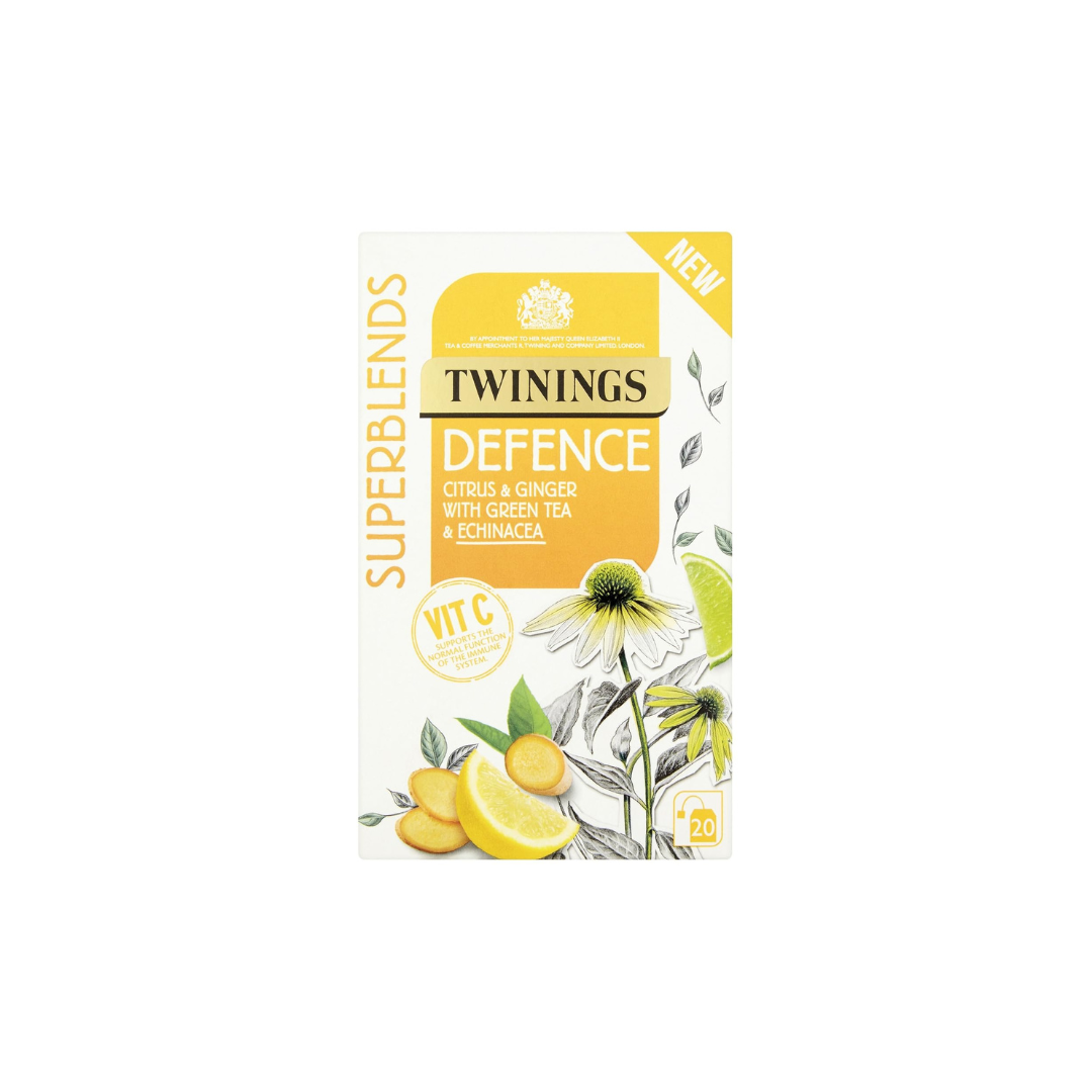 Strengthen Your Immunity with Twinings Defence Citrus & Ginger Green ...