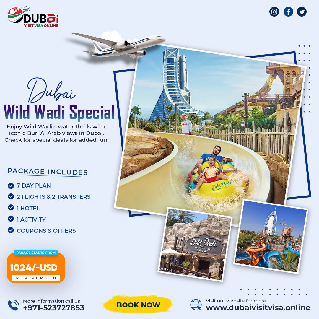 Wild Wadi Splash: Dive into Water Thrills with an Exclusive Online ...