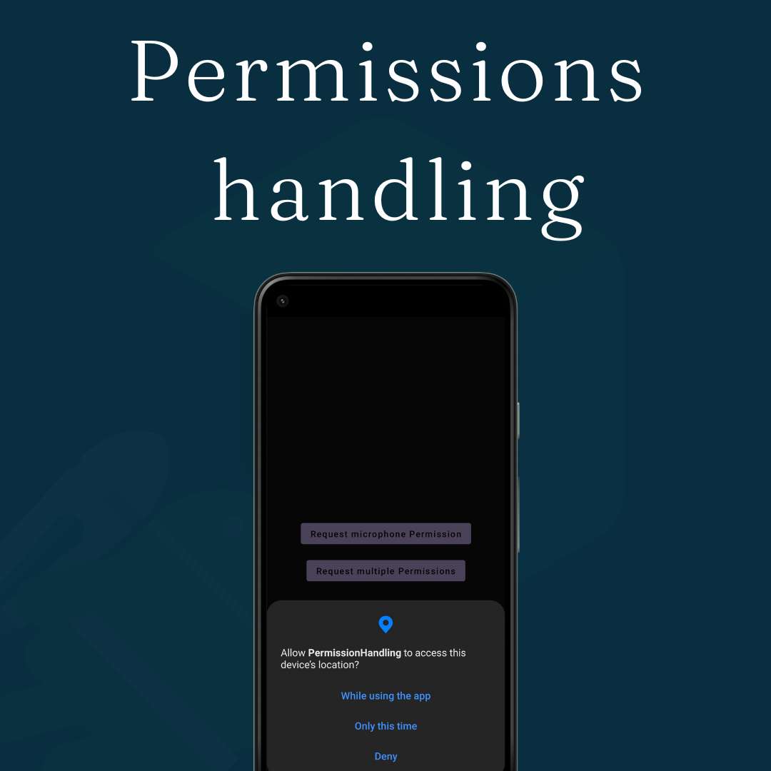 Request Permissions in Android with Jetpack Compose | Medium