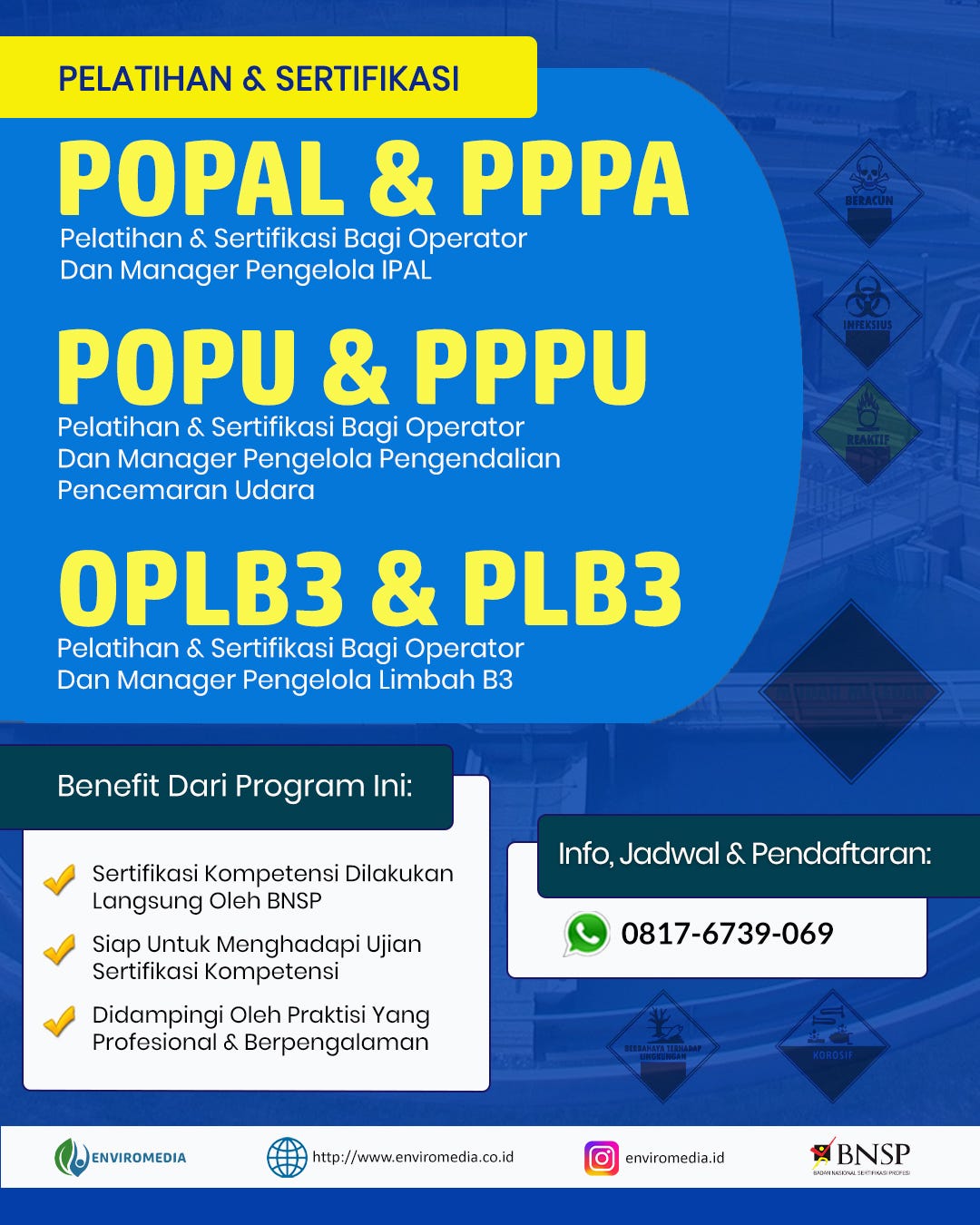 Solusi Tepat, CALL 0817–6739–069, PELATIHAN DAN SERTIFIKASI POPAL DAN ...