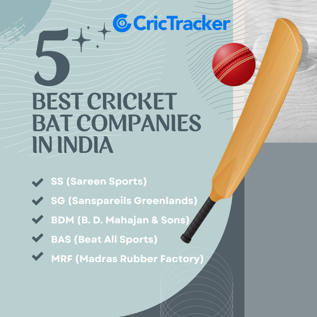 Top 5 Cricket Bat Brands in India: Powering Players to Victory - Sports ...