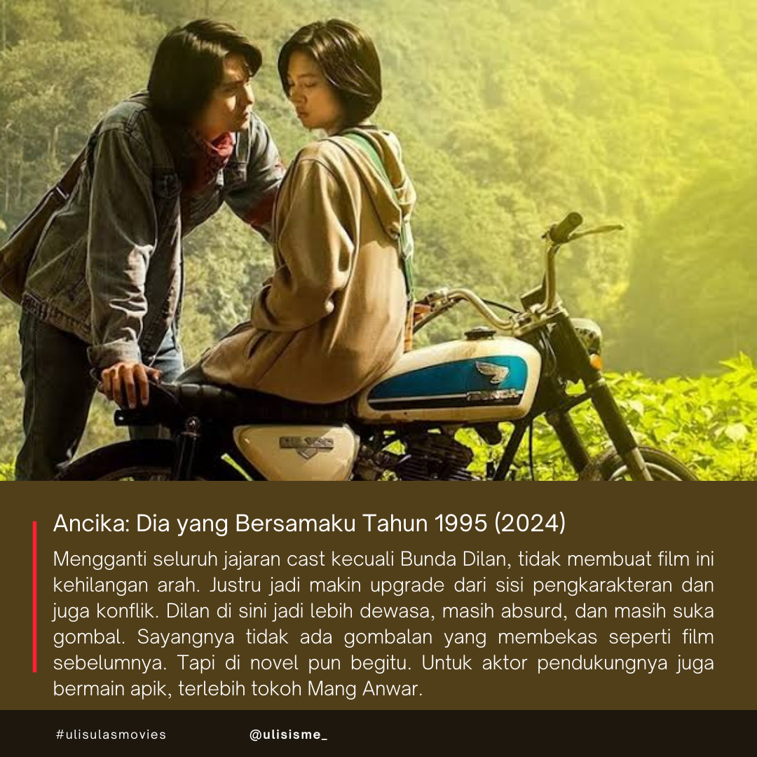 Review Ancika: Dia yang Bersamaku Tahun 1995 (2024) | by ulisisme | Medium